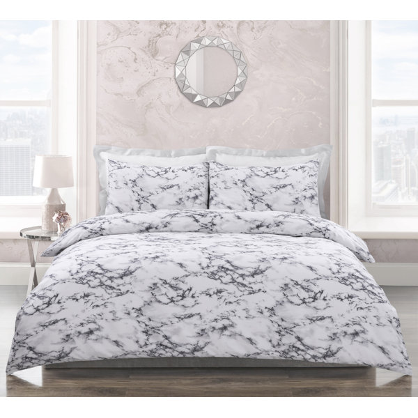 Metro Lane Carneshia Polyester Tufted [EU ONLY] Duvet Cover Set ...